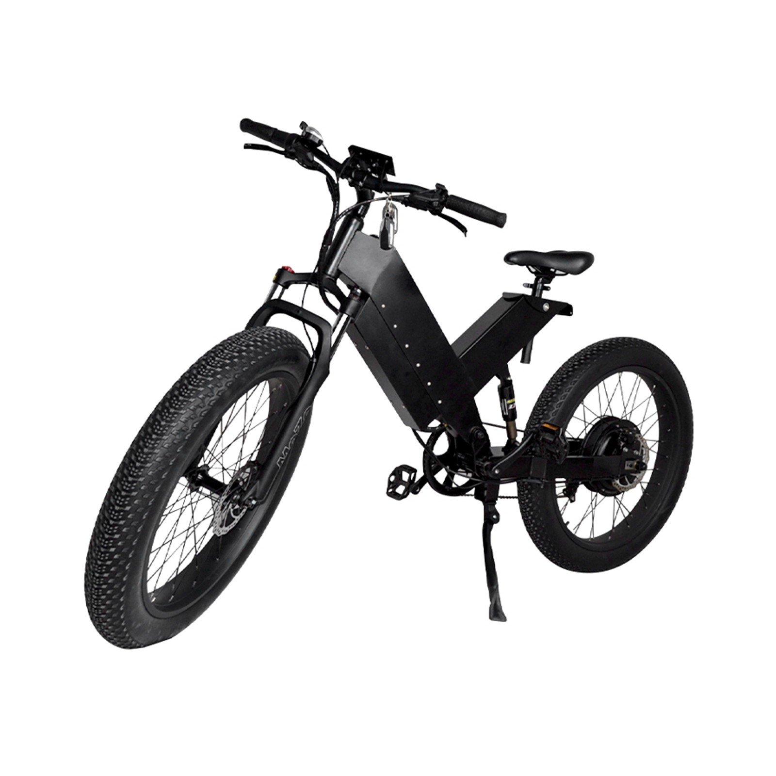 Voilamart Steel Electric Bike Frame 150mm Rear Dropout with Rear Shock ...
