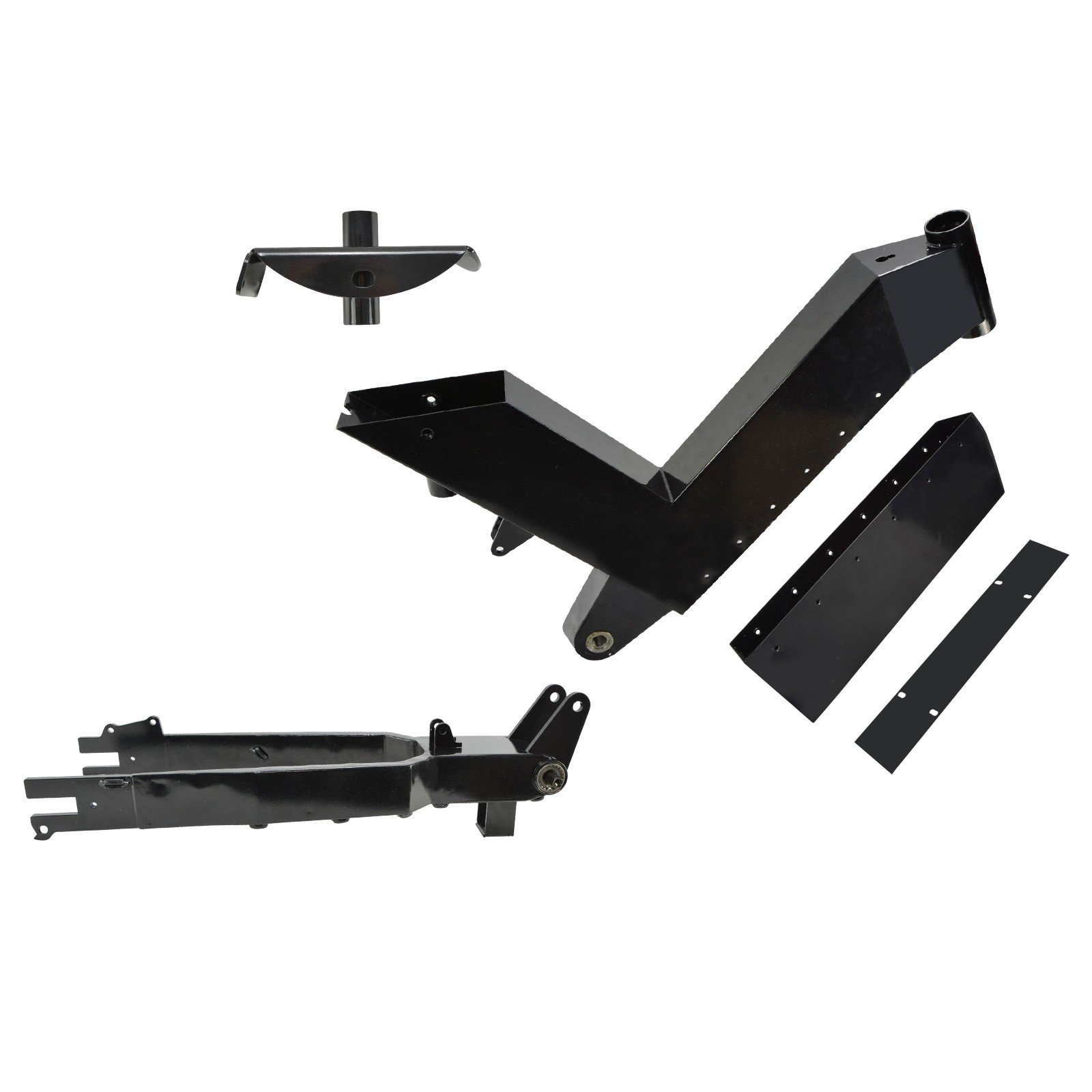 Voilamart Steel Electric Bike Frame 150mm Rear Dropout with Rear Shock ...